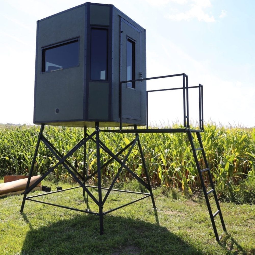 Benefits of Using an Elevated Hunting Blind
